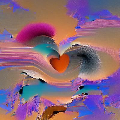 An abstract representation of love - AI Generated Artwork - NightCafe ...