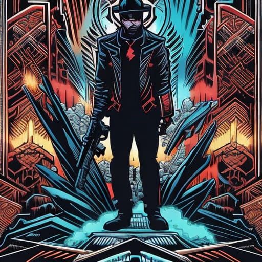 The Weeknd tribute - AI Generated Artwork - NightCafe Creator