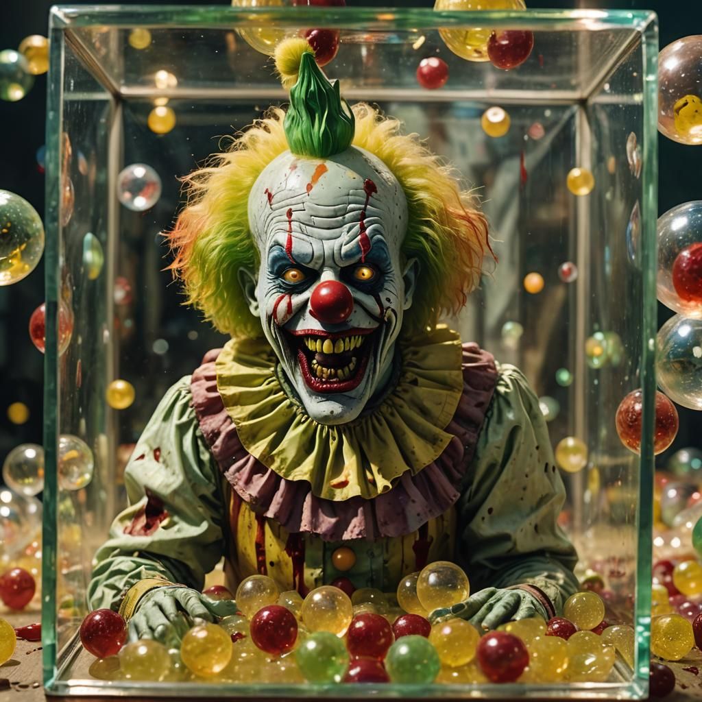 Bozo (Zombie Collection) - AI Generated Artwork - NightCafe Creator