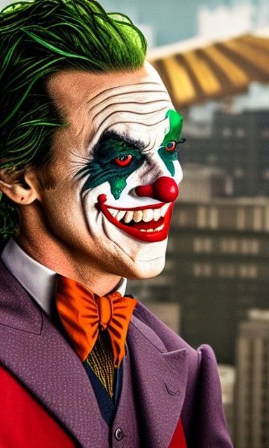 Joker - AI Generated Artwork - NightCafe Creator