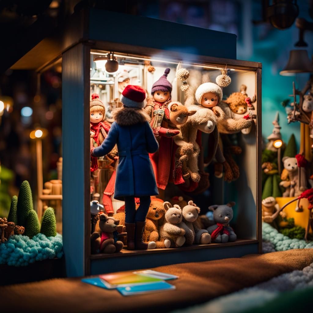 Toy Desk - AI Generated Artwork - NightCafe Creator