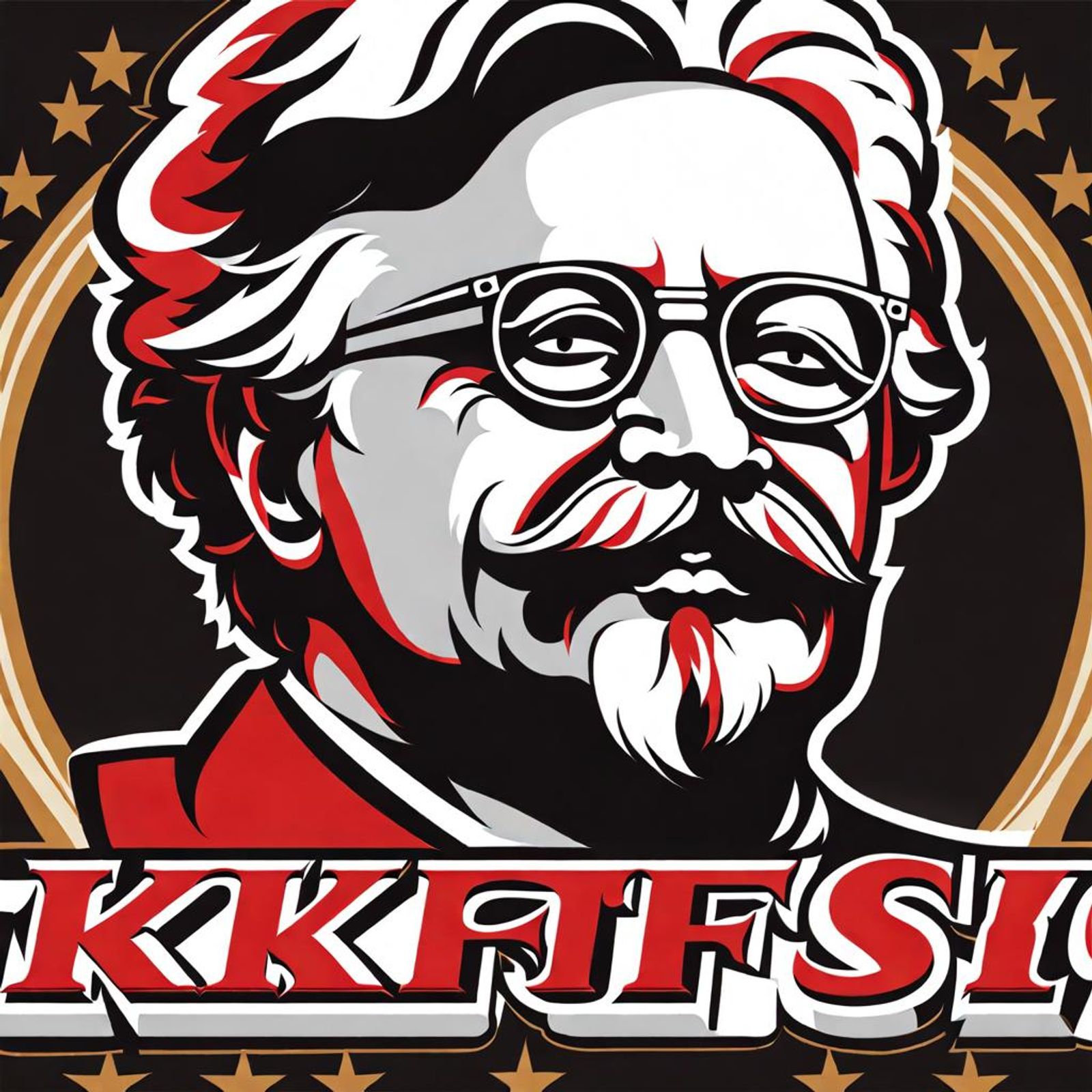 Brand accurate KFC accurate Leon Trotsky Trotsky - AI Generated Artwork ...