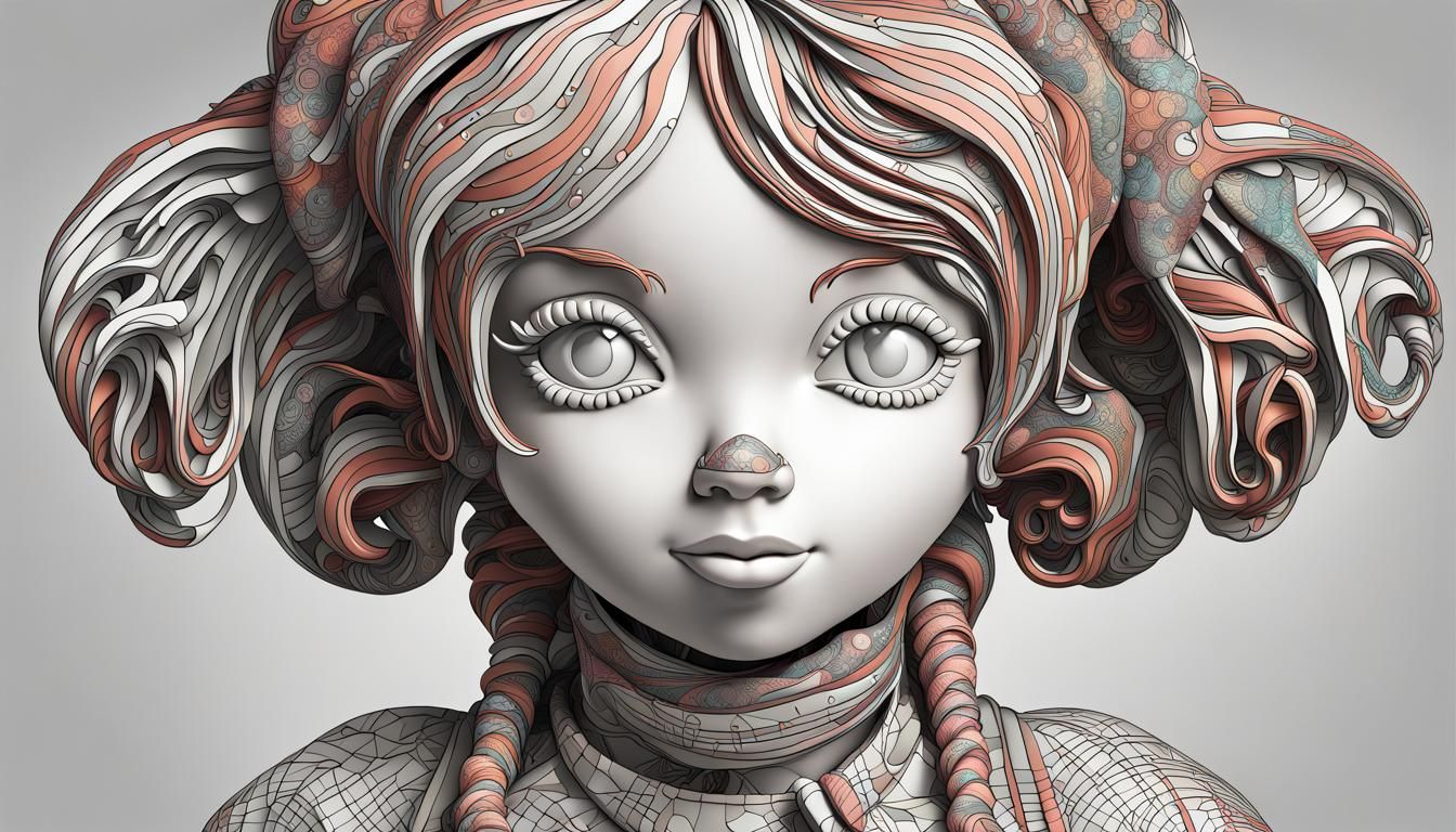 Abstract Pippi - AI Generated Artwork - NightCafe Creator