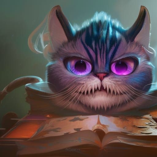 Cheshire cat - AI Generated Artwork - NightCafe Creator