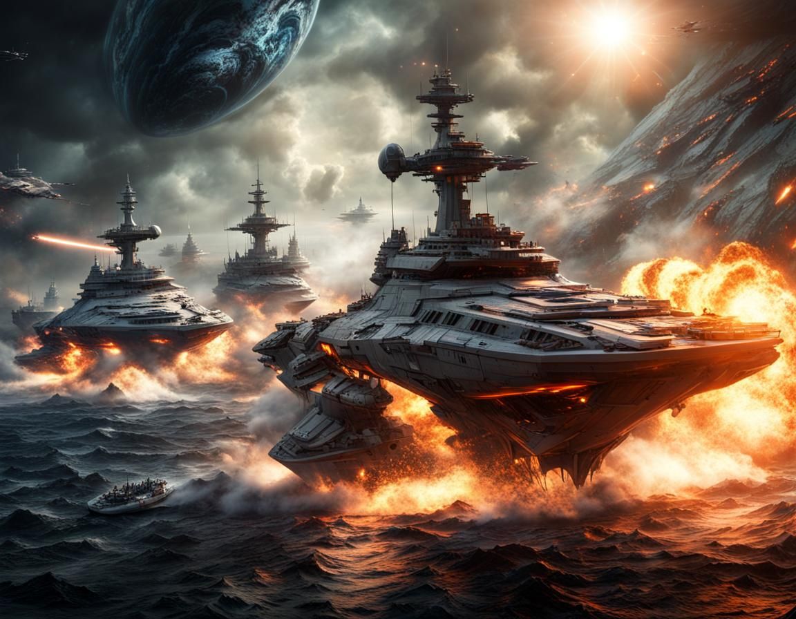 Battleship - AI Generated Artwork - NightCafe Creator