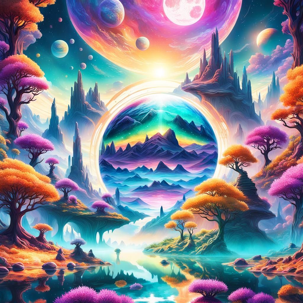 Realm in realm - AI Generated Artwork - NightCafe Creator