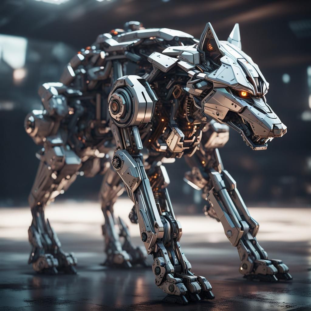 wolf - AI Generated Artwork - NightCafe Creator