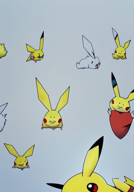 Pikachu - AI Generated Artwork - NightCafe Creator