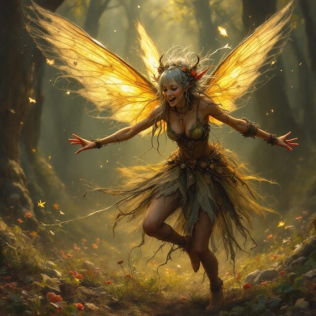 A happy dance - A happy dance