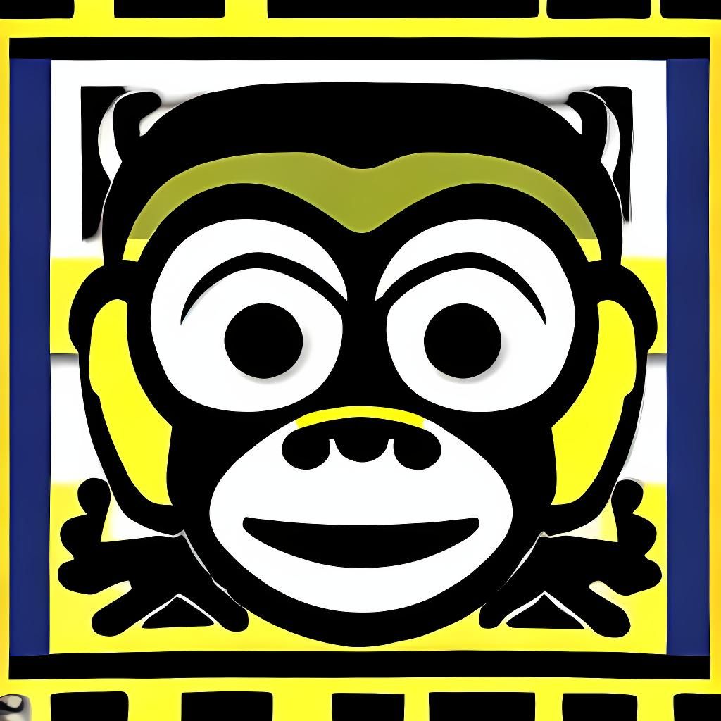 Happy monkey face #26 - AI Generated Artwork - NightCafe Creator