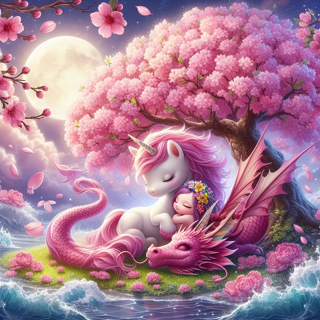 Cherry Blossom Creatures - AI Generated Artwork - NightCafe Creator