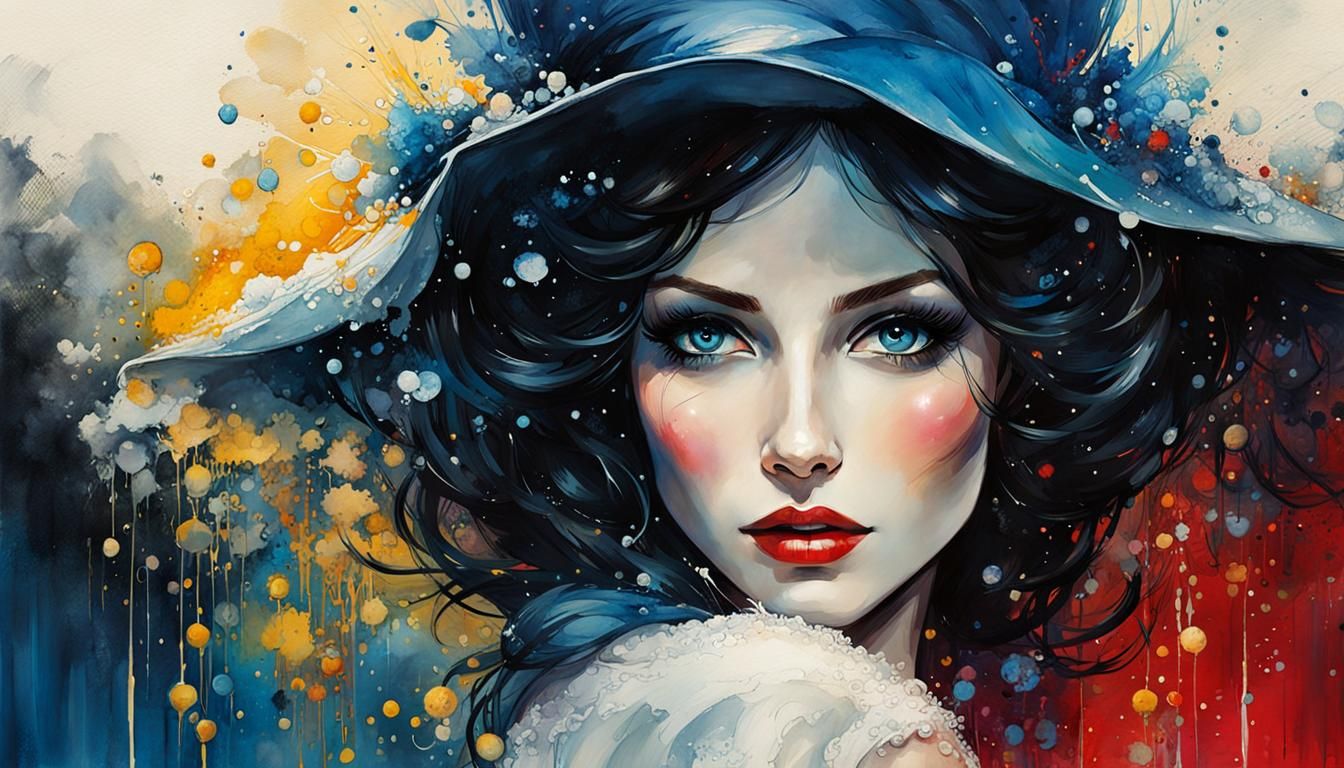 Farm life Beauty's art, illustrator elegant extremely detailed ...