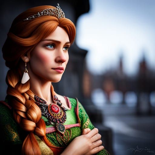 Princess Anna - AI Generated Artwork - NightCafe Creator