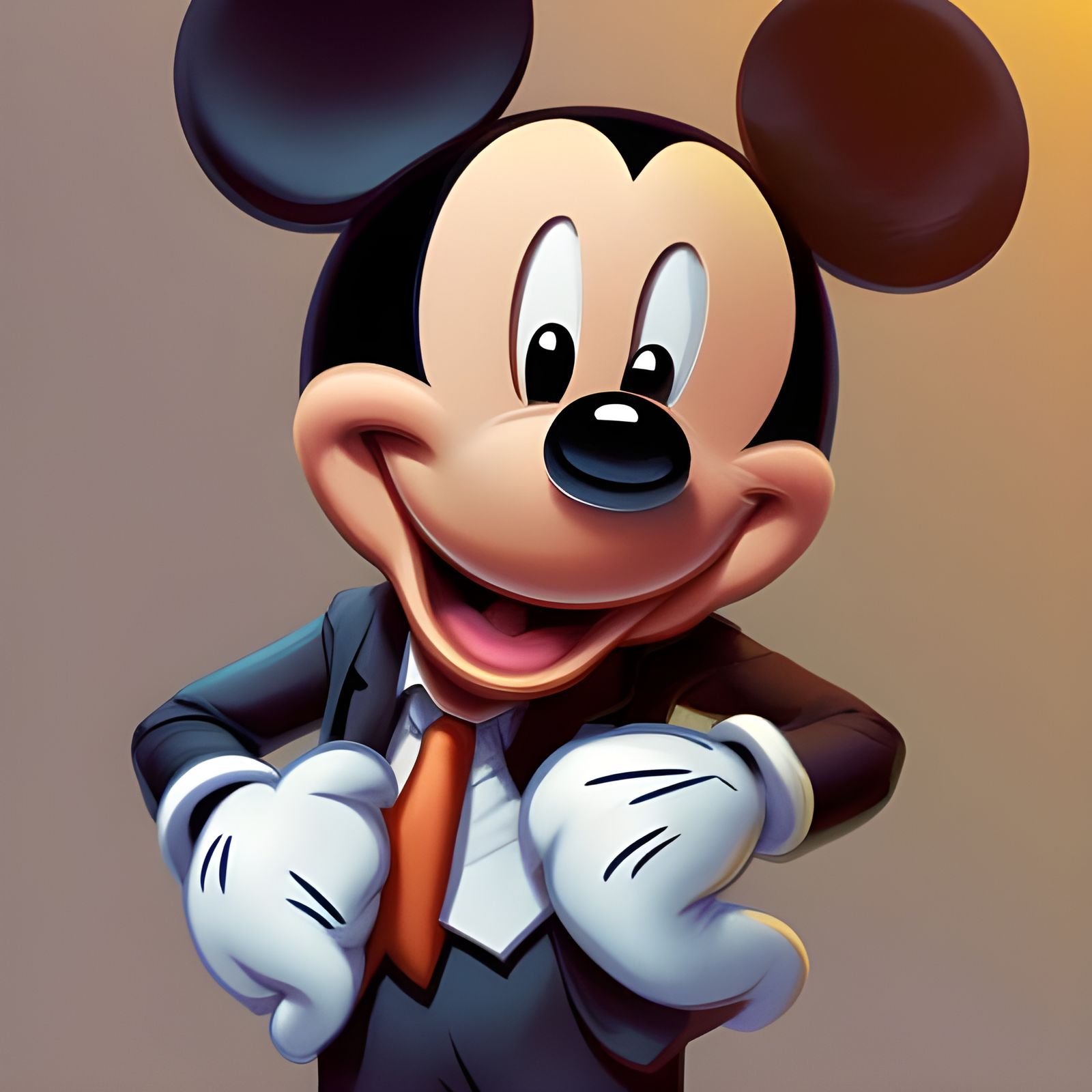 Mickey mouse businessman - AI Generated Artwork - NightCafe Creator