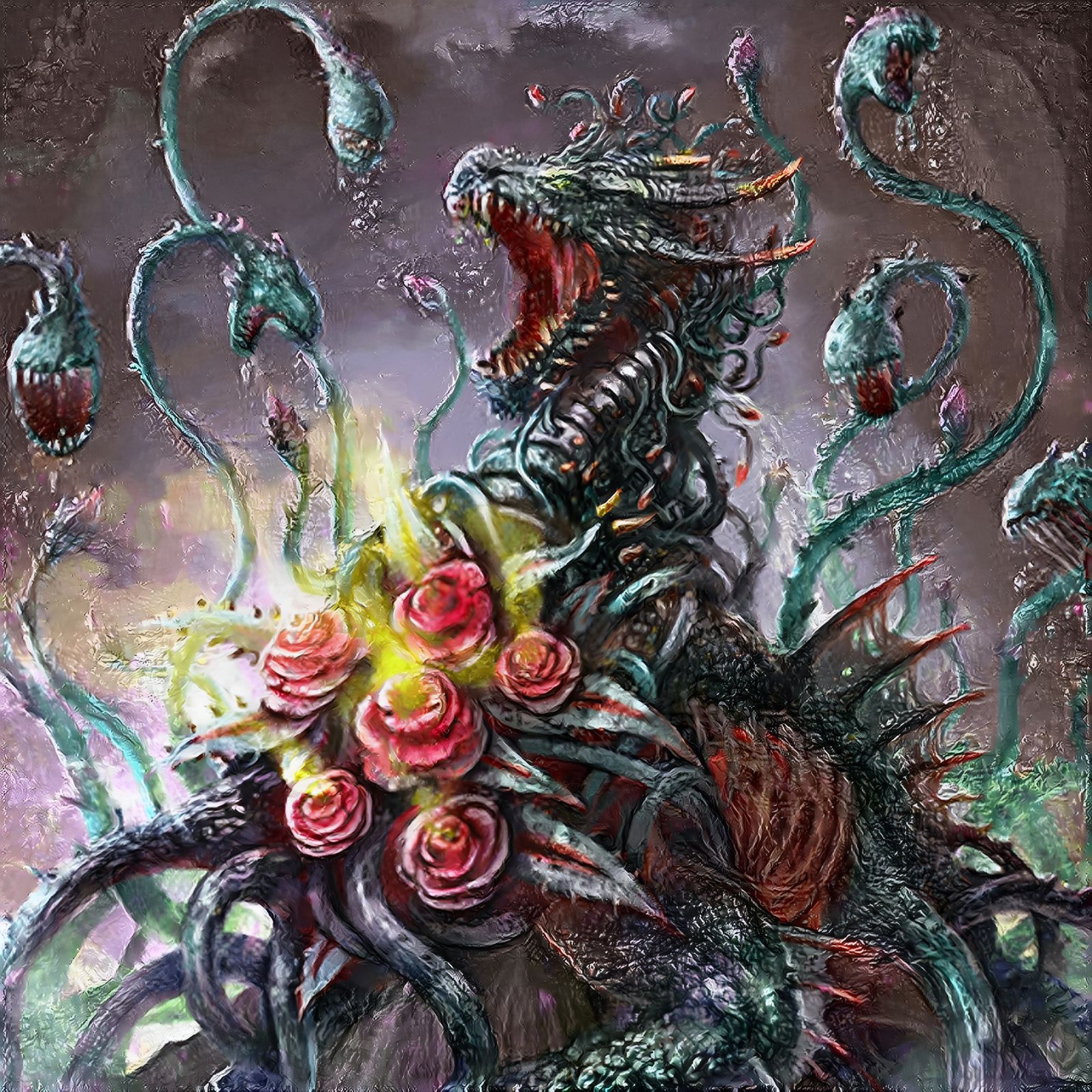 🌹🌹 Poison Roses 🌹🌹 - AI Generated Artwork - NightCafe Creator