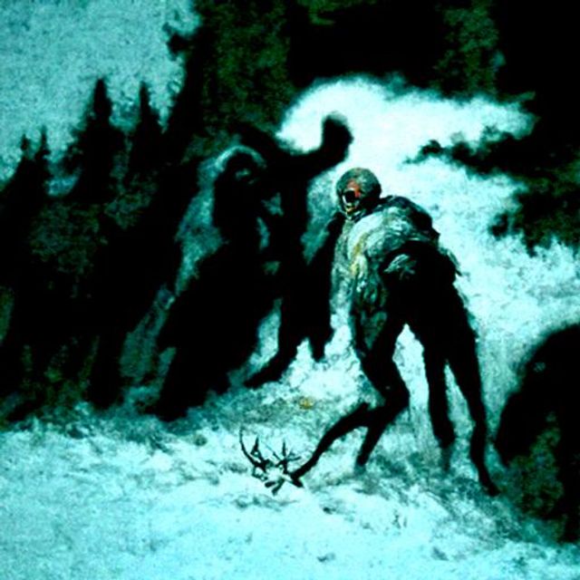 wendigo hunting - AI Generated Artwork - NightCafe Creator
