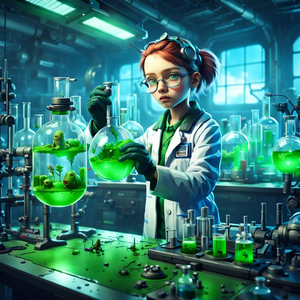 Creating new life experiments - AI Generated Artwork - NightCafe Creator