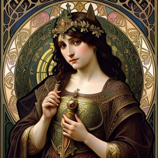 Renaissance Girl - AI Generated Artwork - NightCafe Creator