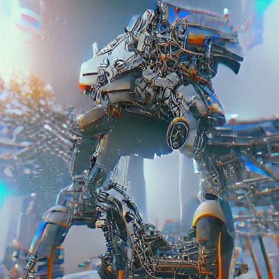 Mecha - AI Generated Artwork - NightCafe Creator