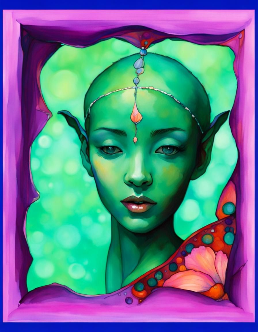 A gorgeous fae : art by Frances MacDonald Mcnair and Erin Hanson and ...