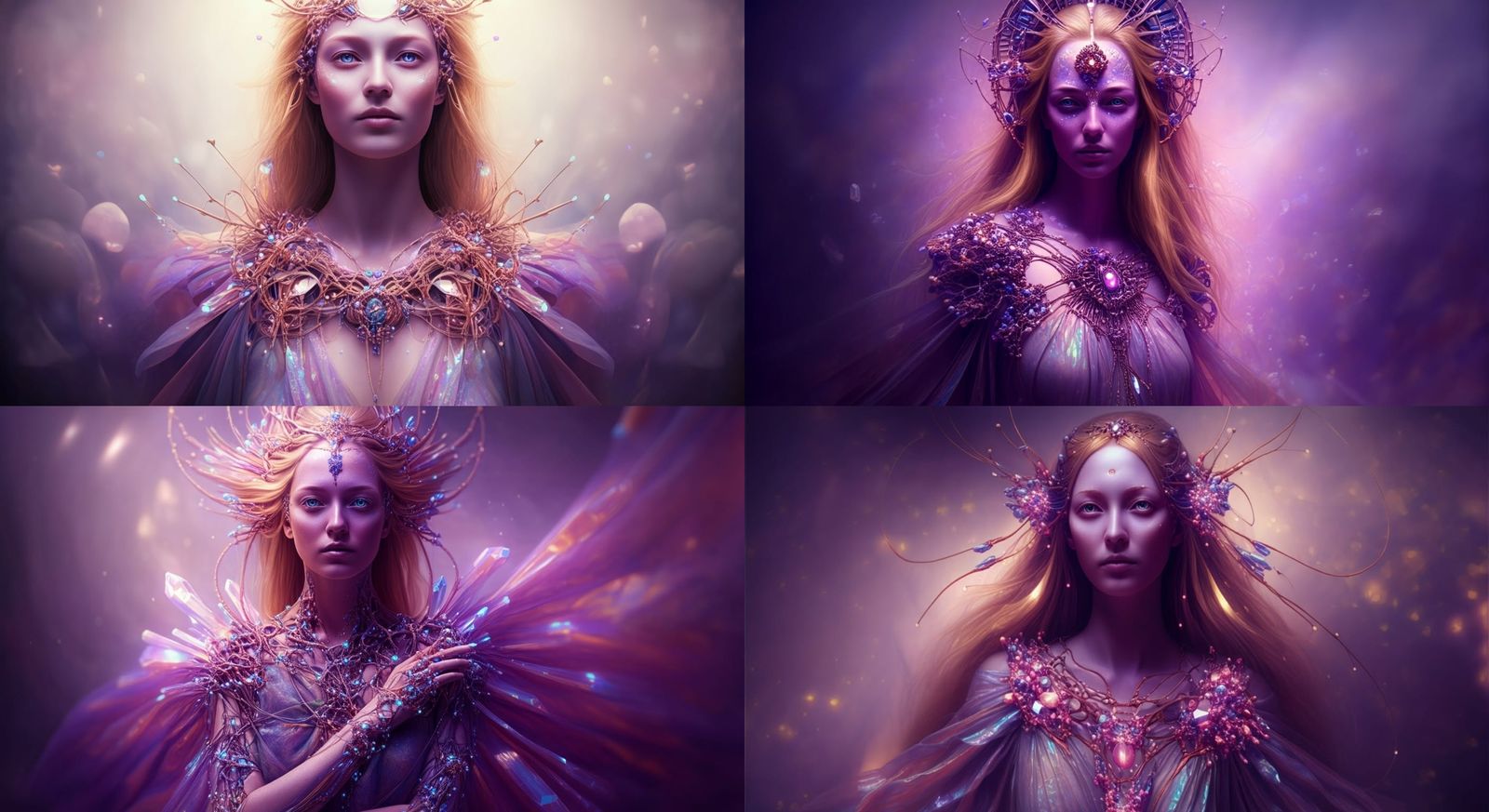 Sisters of Gaia - Ethereal Cyberpunk by Google Imagen 3