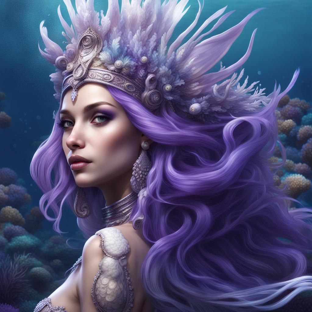 Mermaid from Atlantic Ocean - AI Generated Artwork - NightCafe Creator