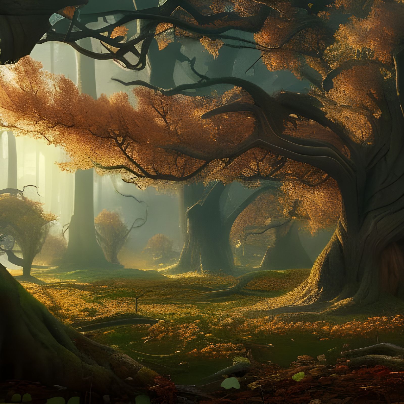 The heart of the forest II - AI Generated Artwork - NightCafe Creator