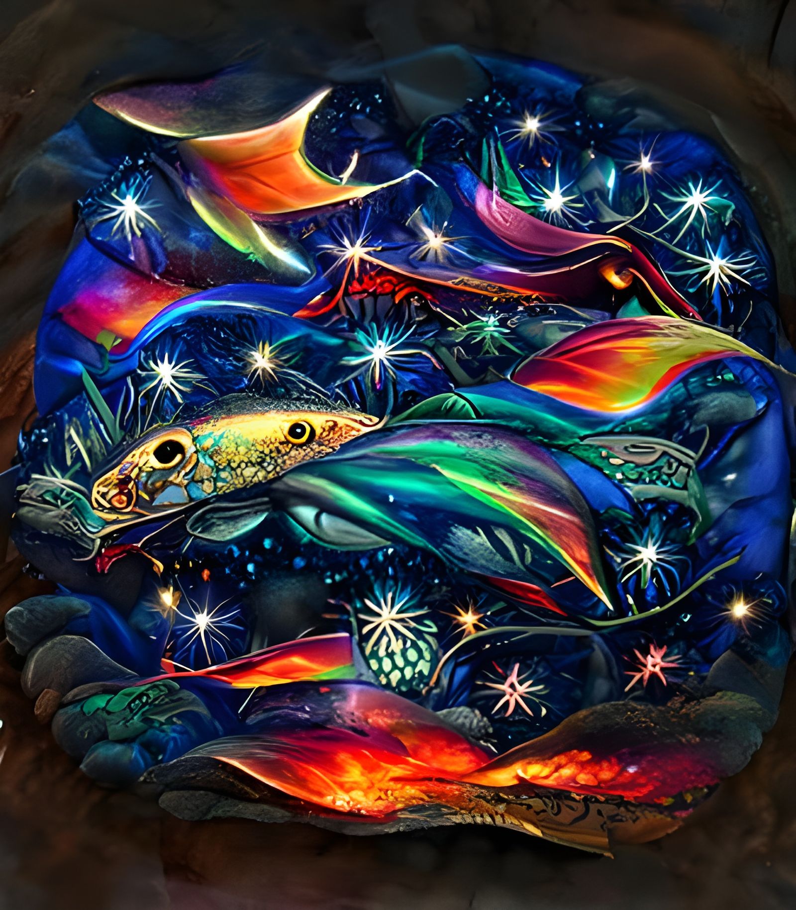 ᖘꌚꌩꏳꀍꏂꀷꏂ꒒ꀤꏳ ꎇꀤꌚꀍꀤꏂꌚ 🐠🌈🌊 - AI Generated Artwork - NightCafe Creator