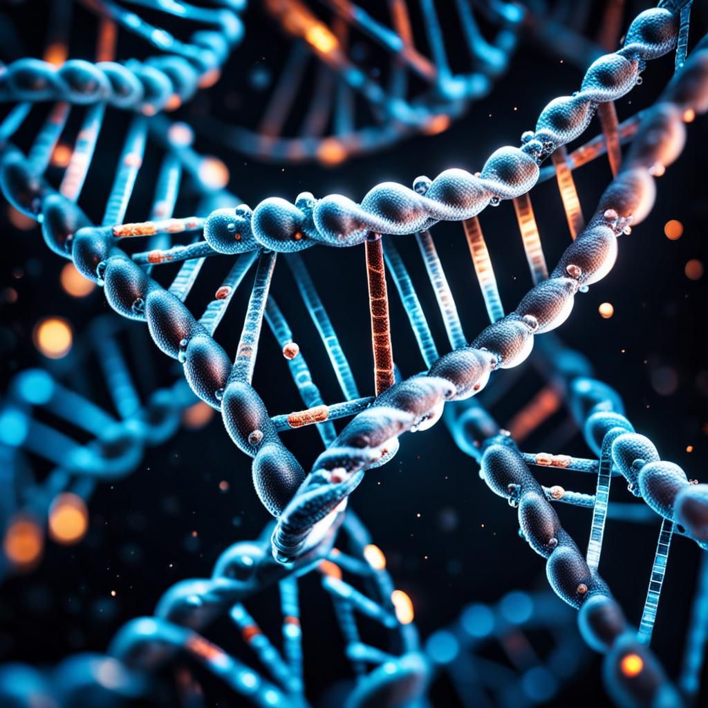 DNA - AI Generated Artwork - NightCafe Creator