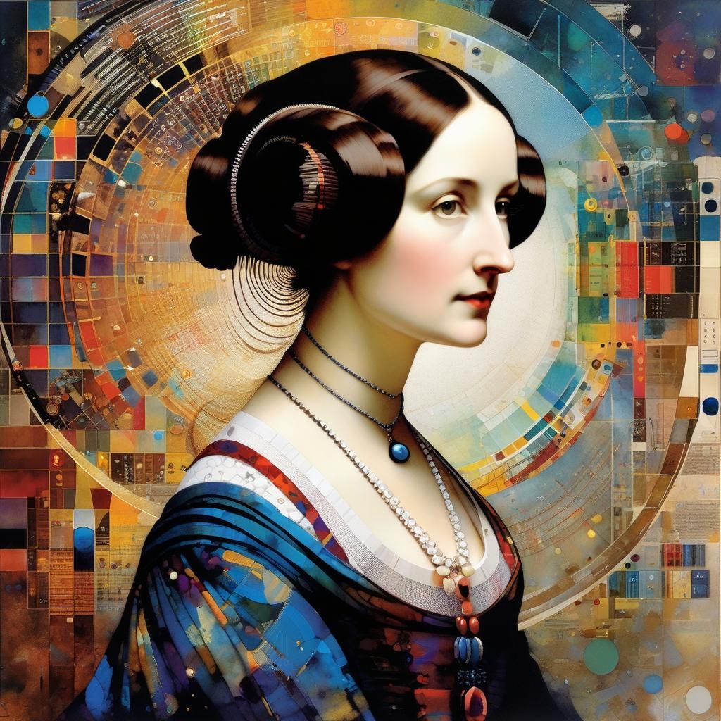 Ada Lovelace, the first computer programmer - AI Generated Artwork ...