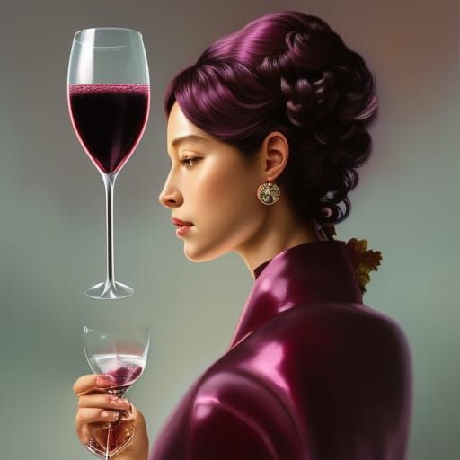 Wine - AI Generated Artwork - NightCafe Creator