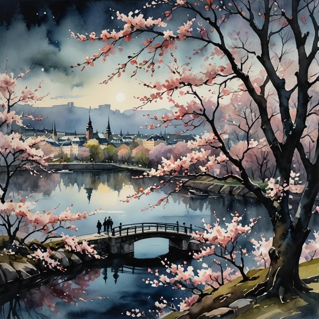 Spring with mood - AI Generated Artwork - NightCafe Creator