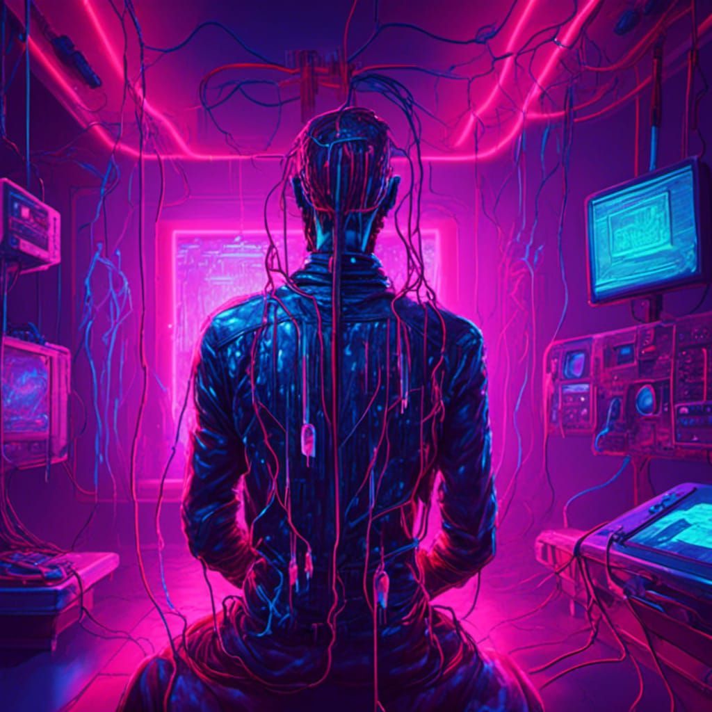 Plugged In - AI Generated Artwork - NightCafe Creator