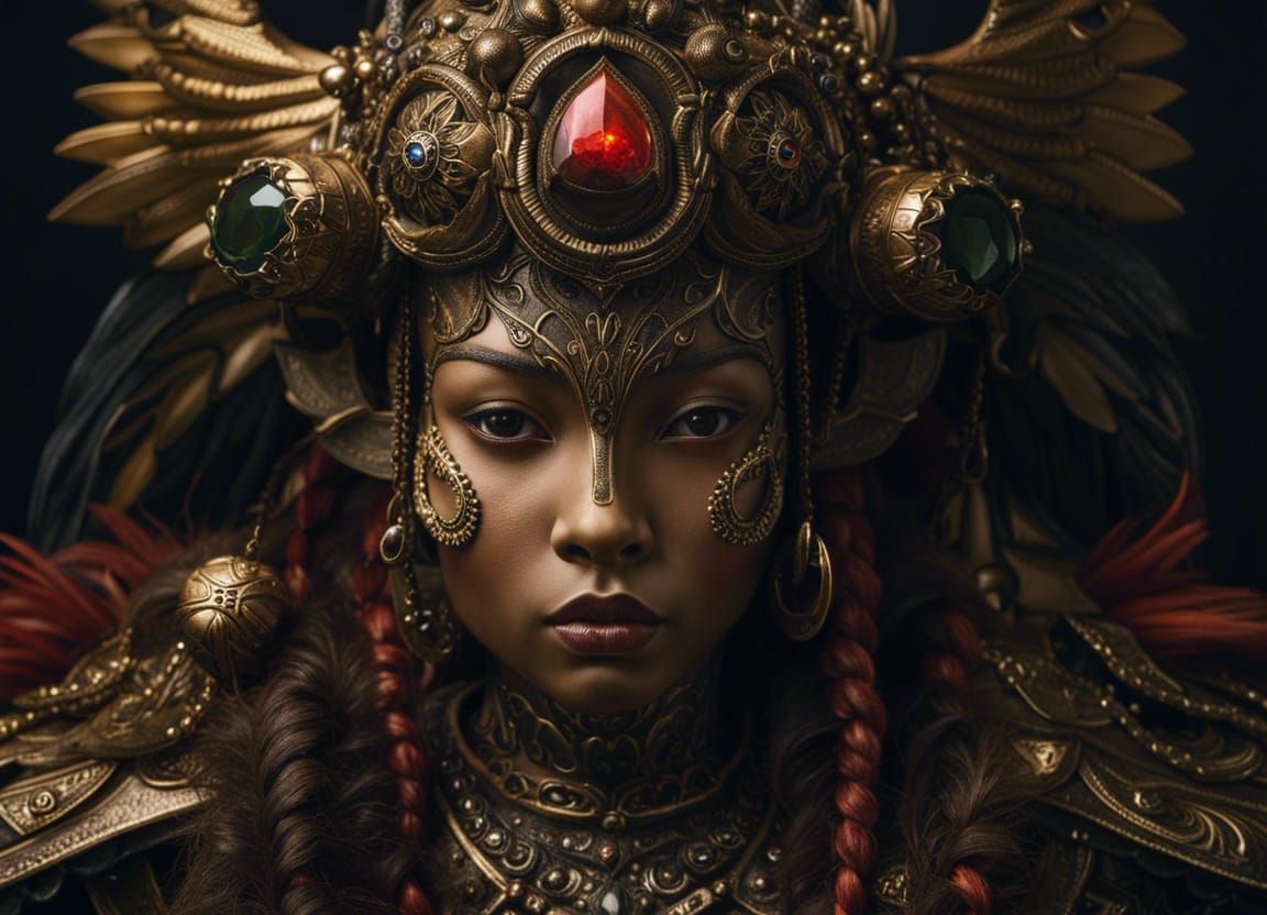 Dread Queen - AI Generated Artwork - NightCafe Creator