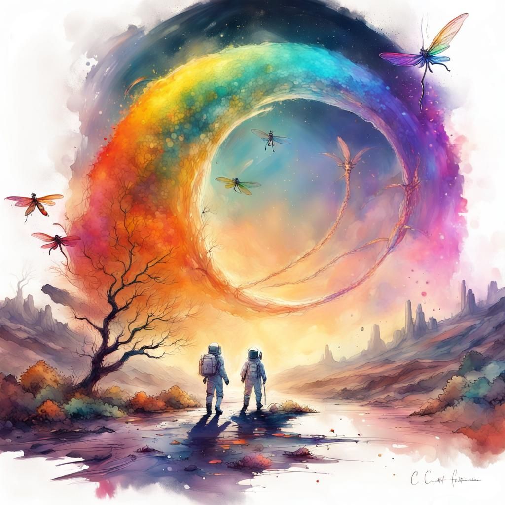 Secret hidden world... - AI Generated Artwork - NightCafe Creator