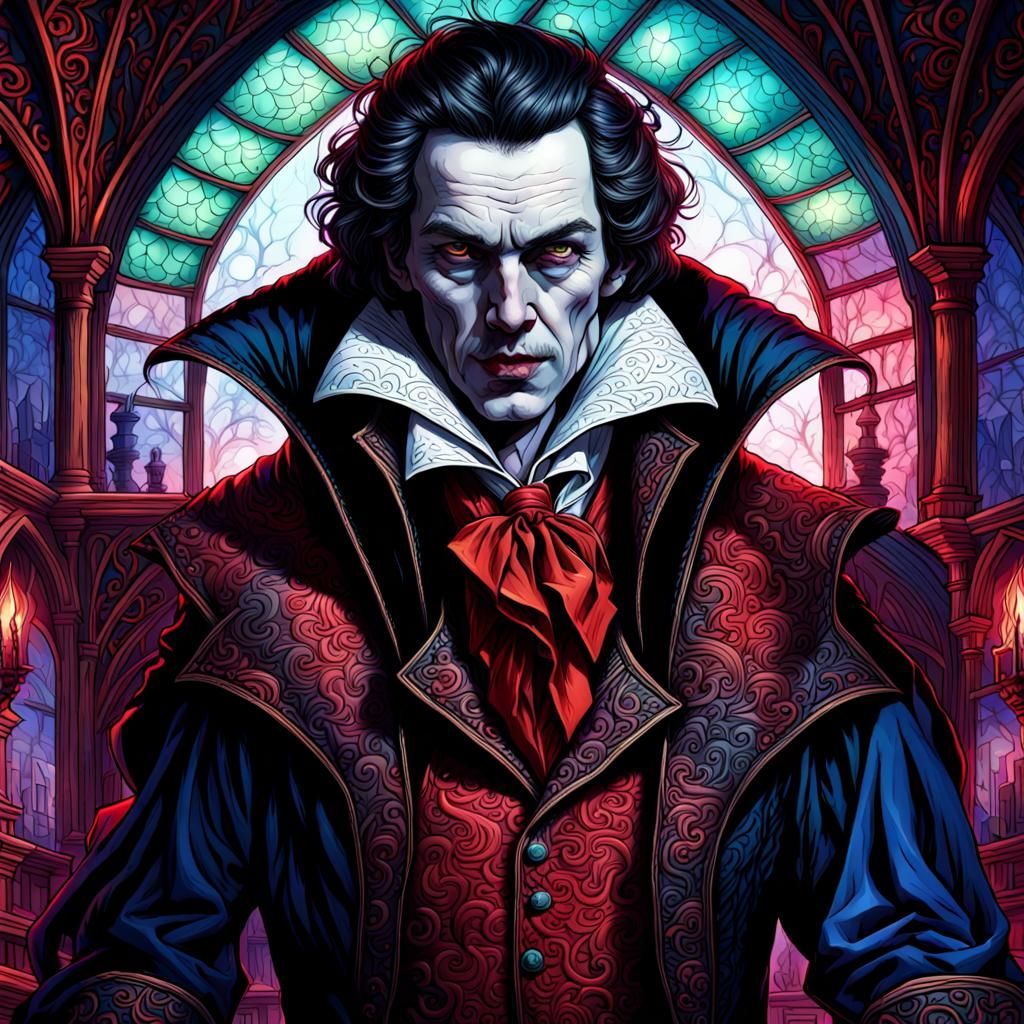 17th century vampire - AI Generated Artwork - NightCafe Creator