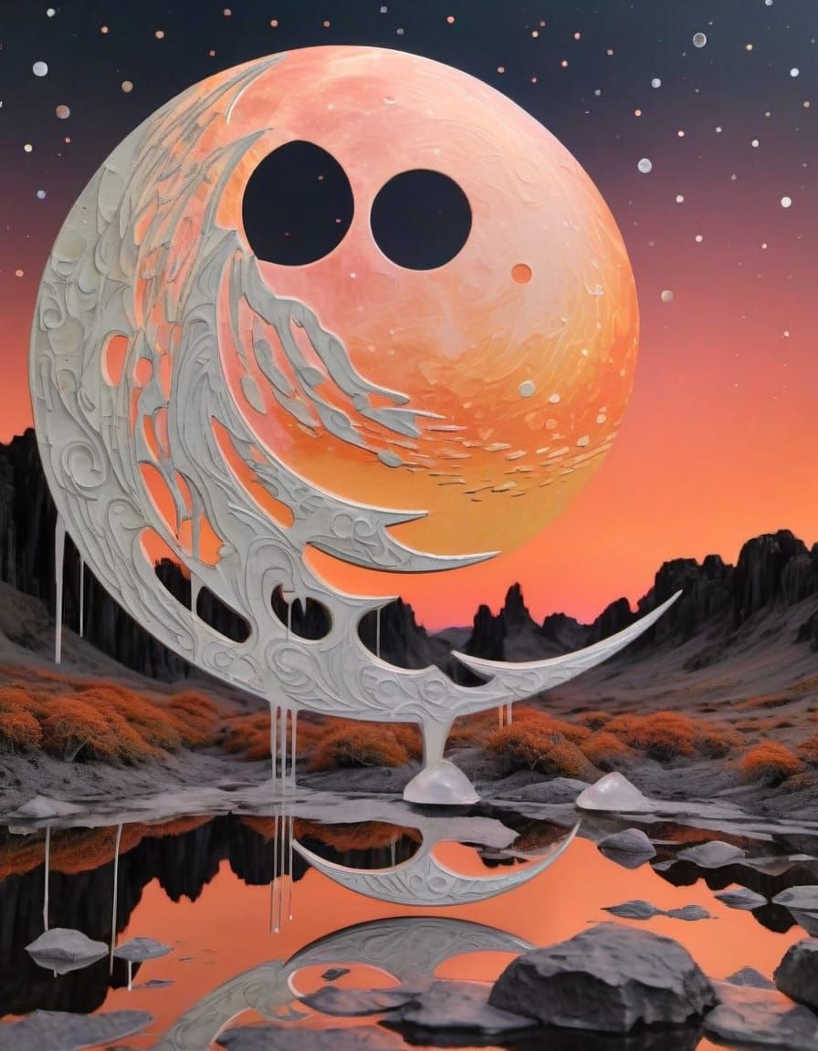 Hellacious Aluminiferous Rippleresin Sunset Quartz Cautiously Drippling