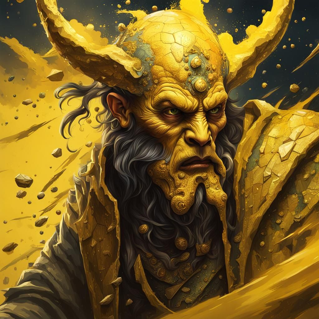 I am the Yellow Wizards - AI Generated Artwork - NightCafe Creator