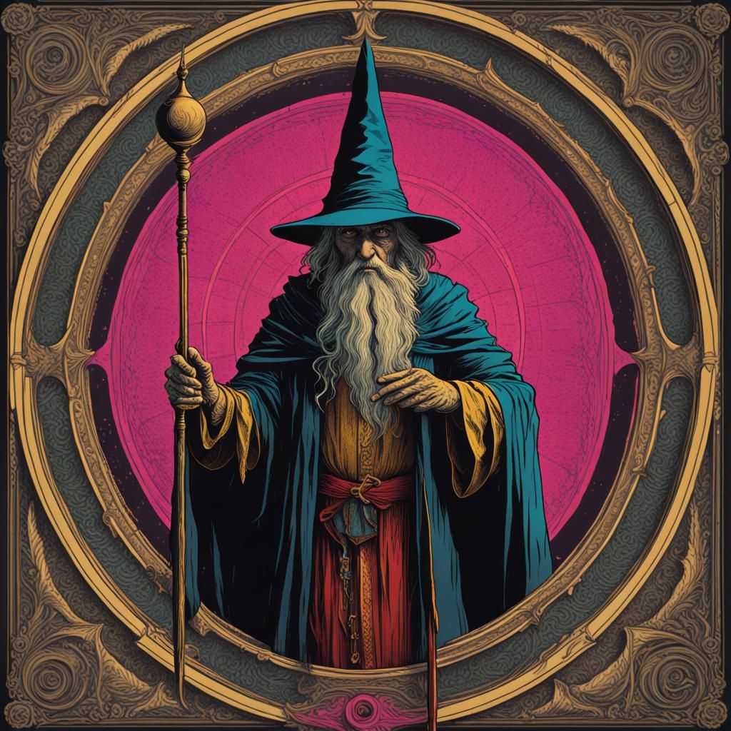 wizard horror - AI Generated Artwork - NightCafe Creator