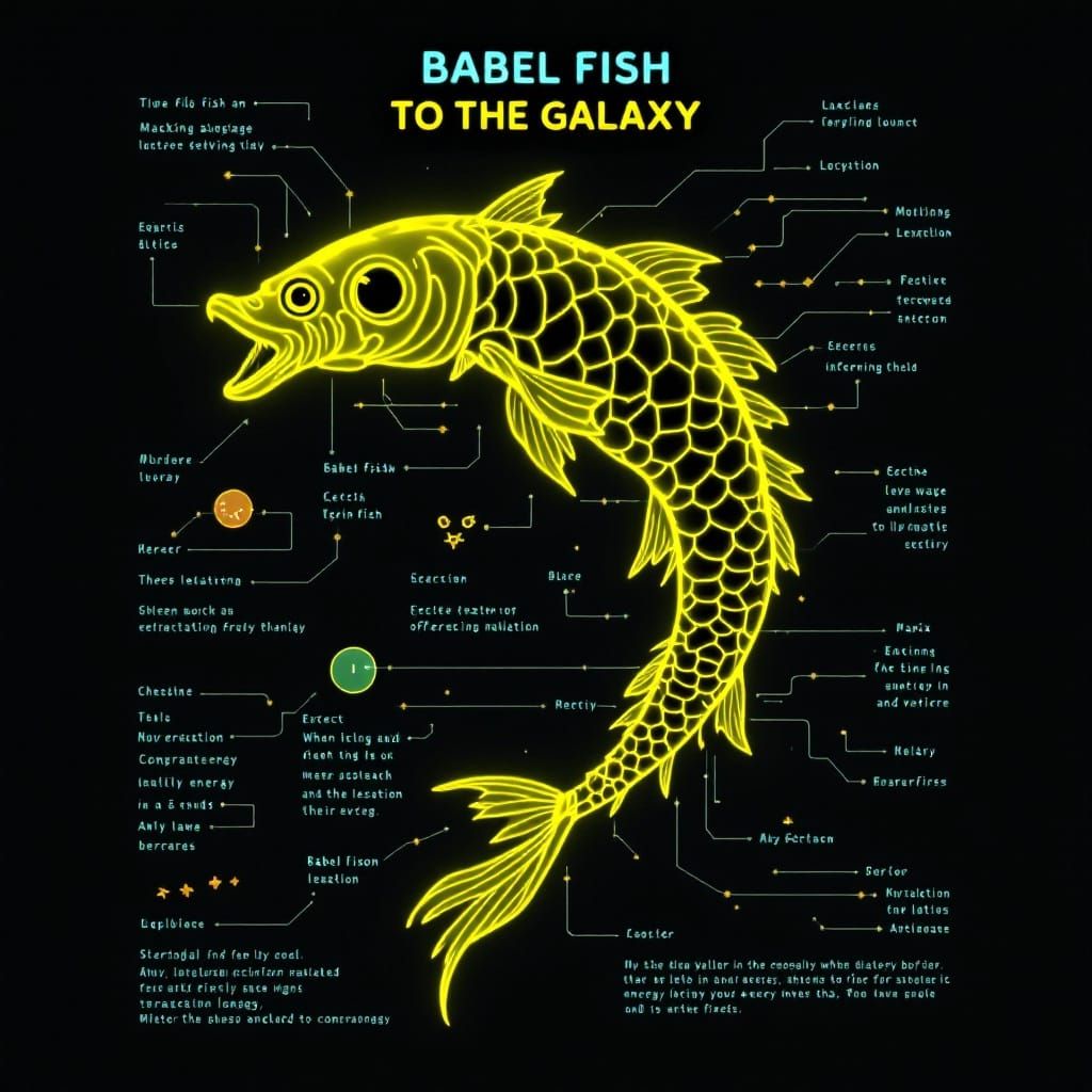 Babel Fish diagram III - Babel Fish diagram III