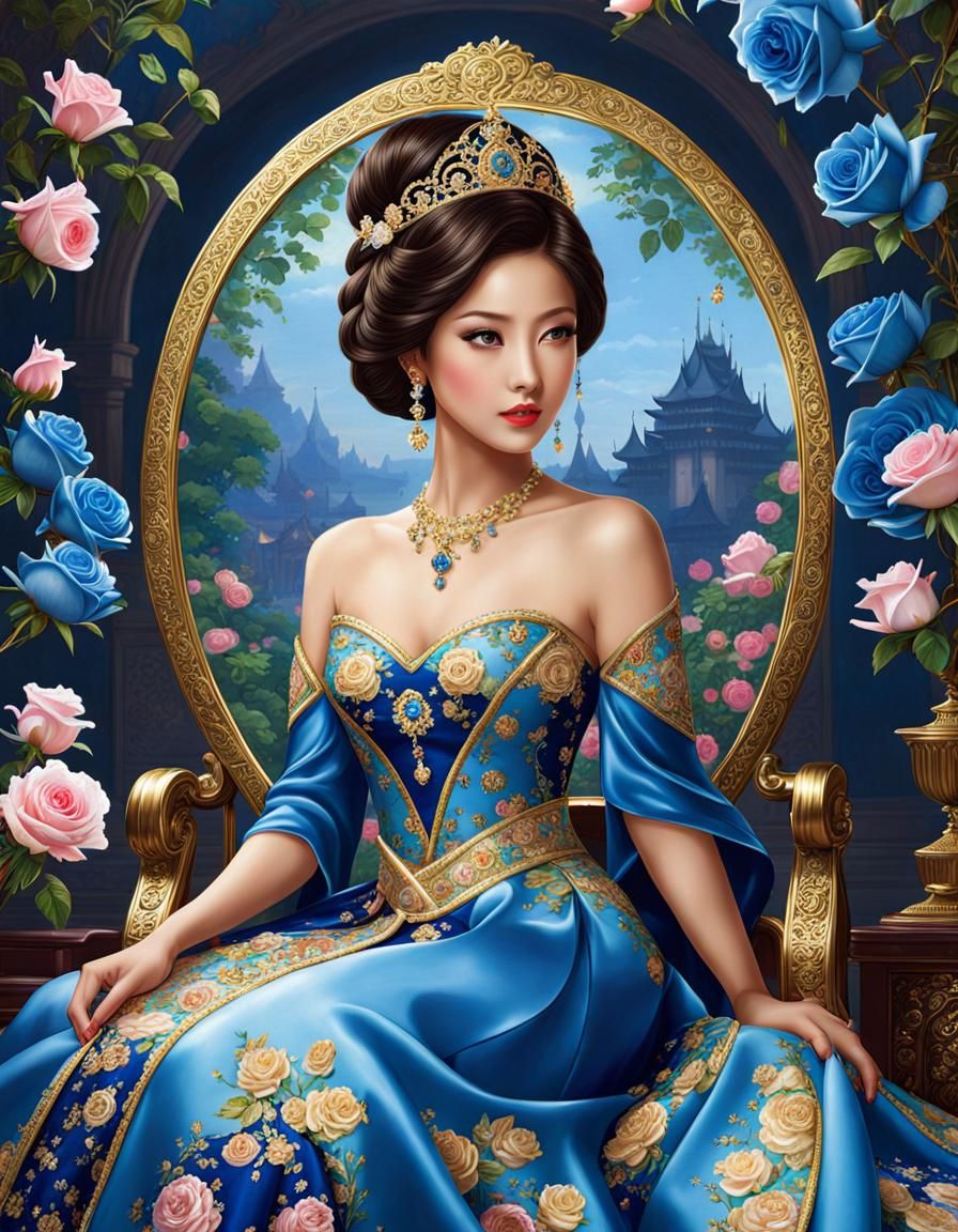 Asian Princess - AI Generated Artwork - NightCafe Creator