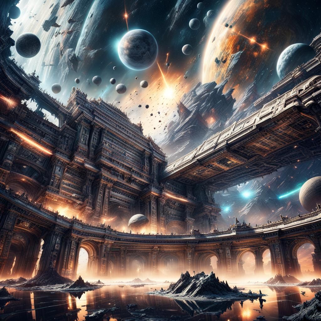 space #1 - AI Generated Artwork - NightCafe Creator