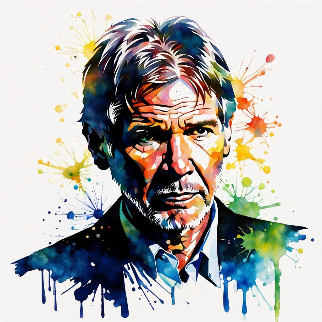 Harrison Ford - AI Generated Artwork - NightCafe Creator