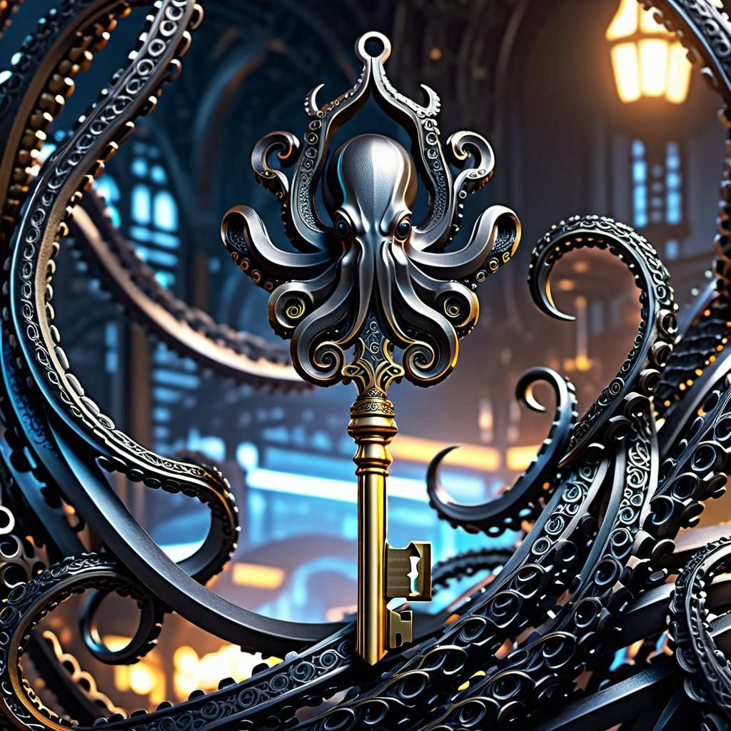 Octo’Key - AI Generated Artwork - NightCafe Creator