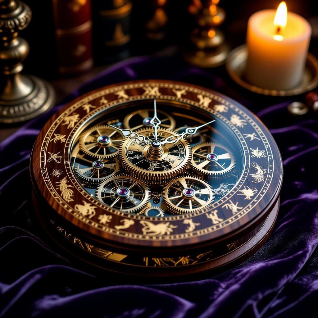 A mysterious calculator - Clockwork Astrological Device in S...