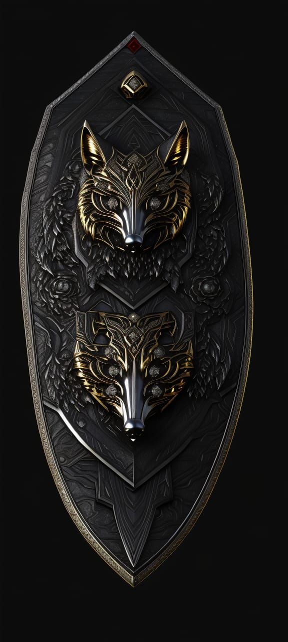 Fox Clan Shield - AI Generated Artwork - NightCafe Creator