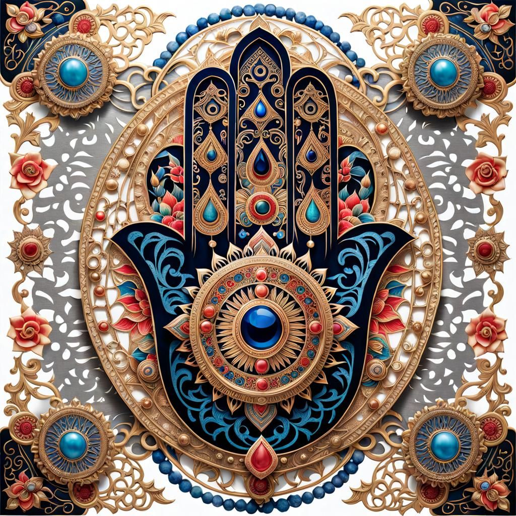 Hamsa - AI Generated Artwork - NightCafe Creator