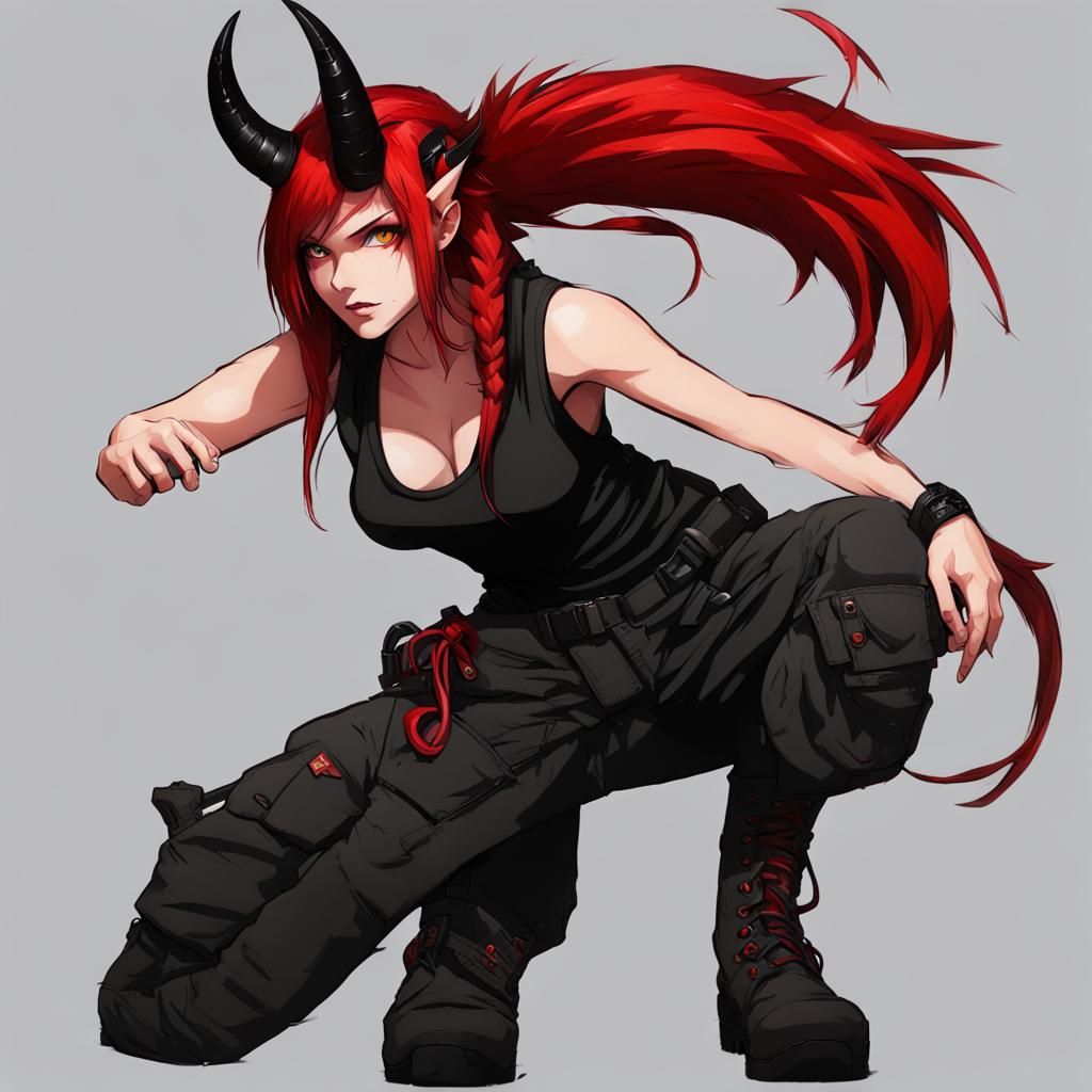 demon gang leader - AI Generated Artwork - NightCafe Creator