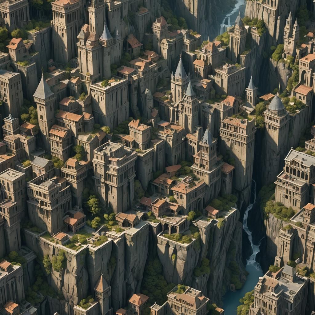 random city - AI Generated Artwork - NightCafe Creator