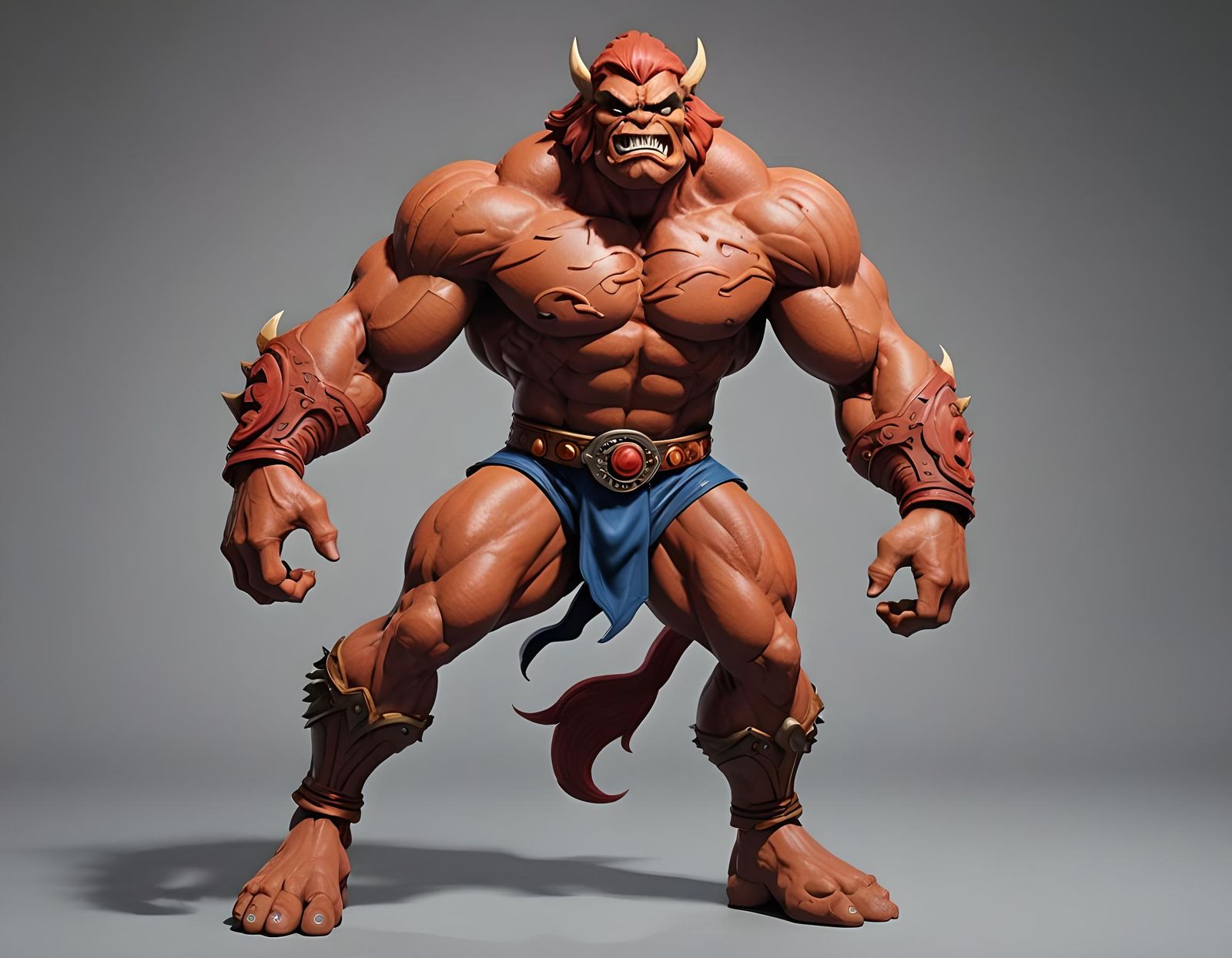 Beast-Man from the Masters of the Universe - AI Generated Artwork ...